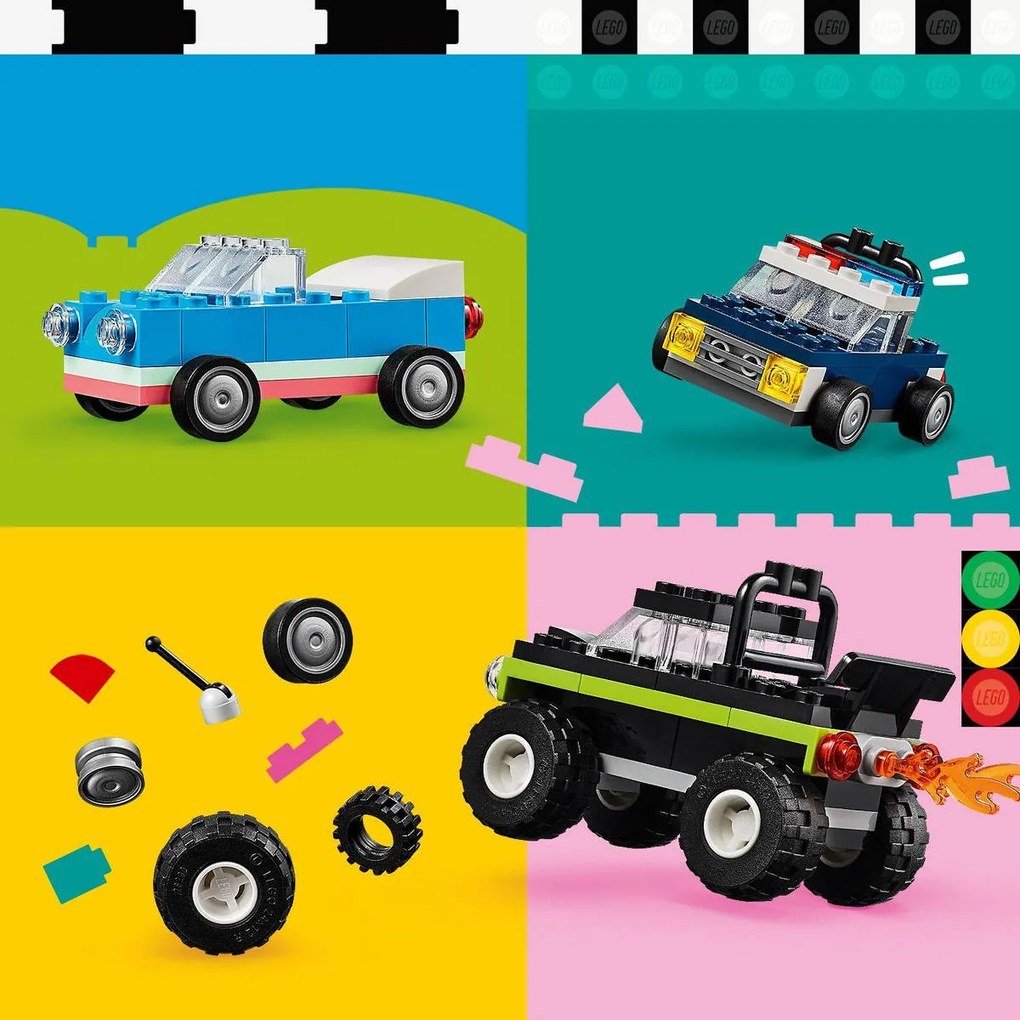 LEGO CLASSIC Tvořivá vozidla 11036 STAVEBNICE 2211036