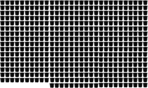 Zahradní pěstitelský květináč 16 cm – 500 kusů
