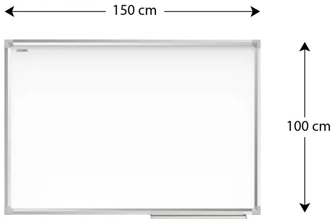 Magnetická tabule 150 x 100 ALLboards CLASSIC MA71510