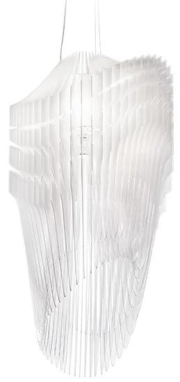SLAMP: AVIA, závěsné svítidlo SLAMP by Zaha Hadid Barva: Slábnoucí bílá, Velikost: S