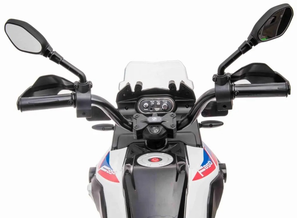 Dětská elektrická motorka BMW F850 GS Bílá