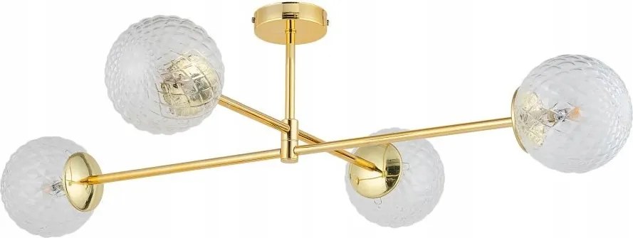 Stropní svítidlo Cadix Gold 4607 Tk Lighting