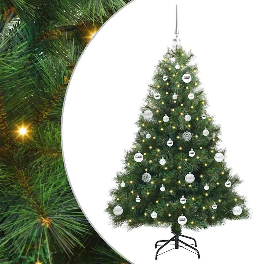 Umělý vánoční stromeček s stojanem Zelená 150 cm PE a PVC 3397775