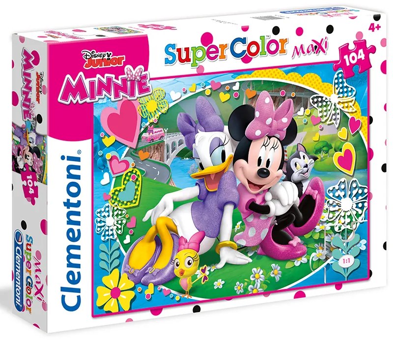 Clementoni - Puzzle Maxi 104 Minnie