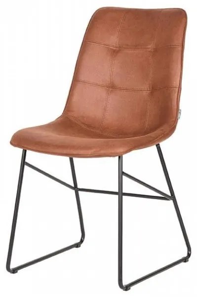 Jídelní židle Eliman I Cognac micro