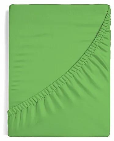 Matějovský napínací prostěradlo jersey Zelené na matraci: 160 x 200 cm