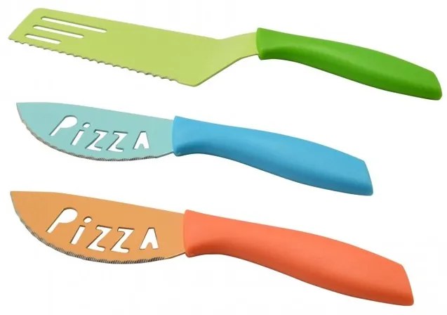 3-dílná sada nožů na pizzu 51781