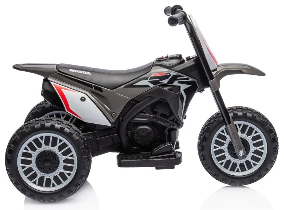 Elektrická motorka Milly Mally Honda CRF 450R šedá