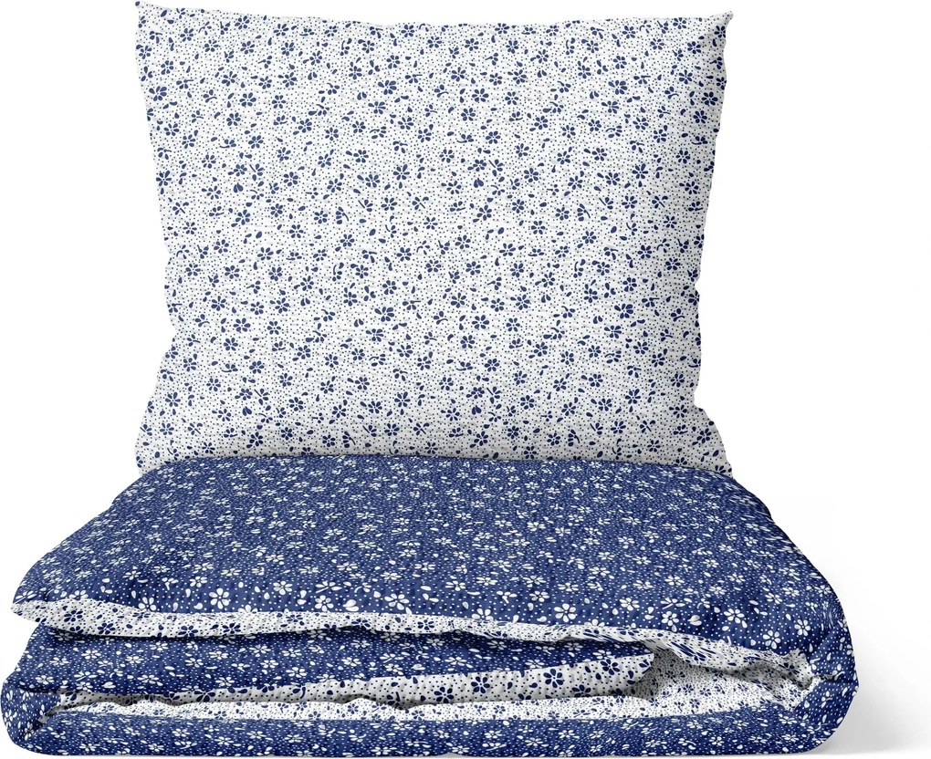 Krepové prodloužené povlečení Karolínka Velikost: 140 x 220 + 70 x 90