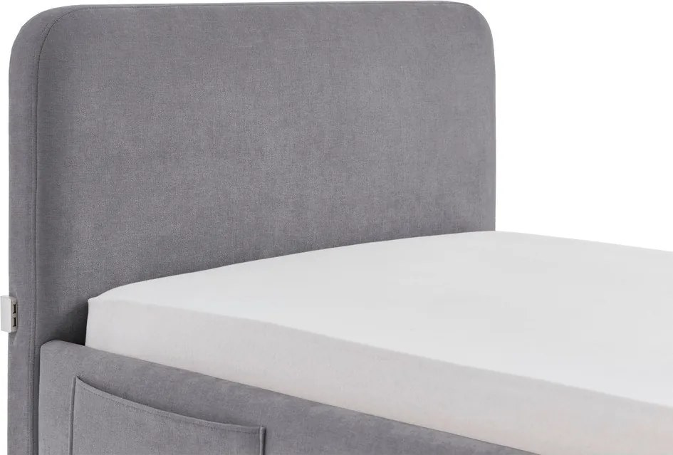 Šedá dětská postel bez roštu 90x200 cm Cosy – Meise Möbel