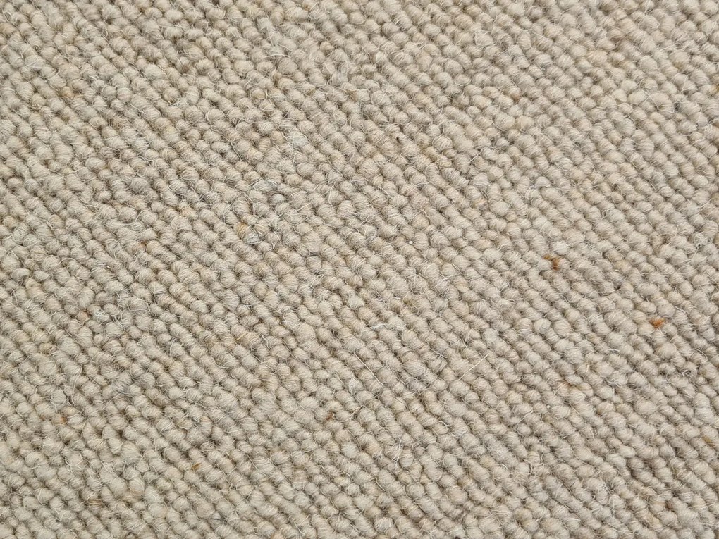 Vlněný koberec Natural Wool 3390 - metráž, hnědý | doprava zdarma po celé ČR Šíře role: 4 m