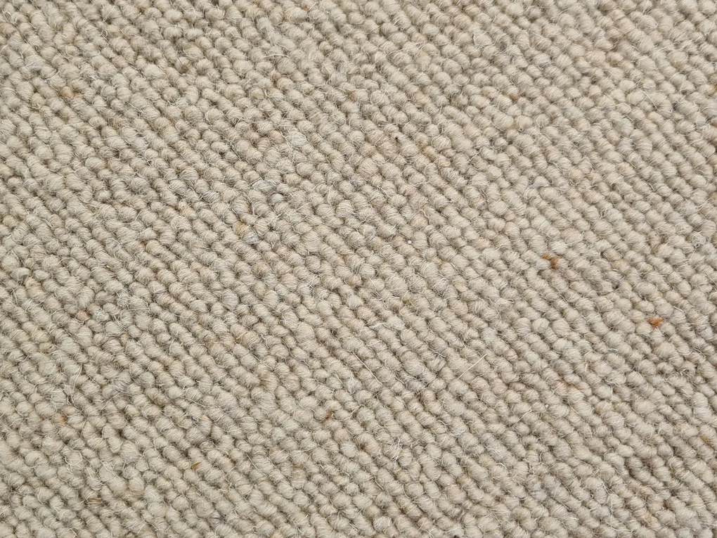 Vlněný koberec Natural Wool 3390 - metráž, hnědý | doprava zdarma po celé ČR Šíře role: 5 m