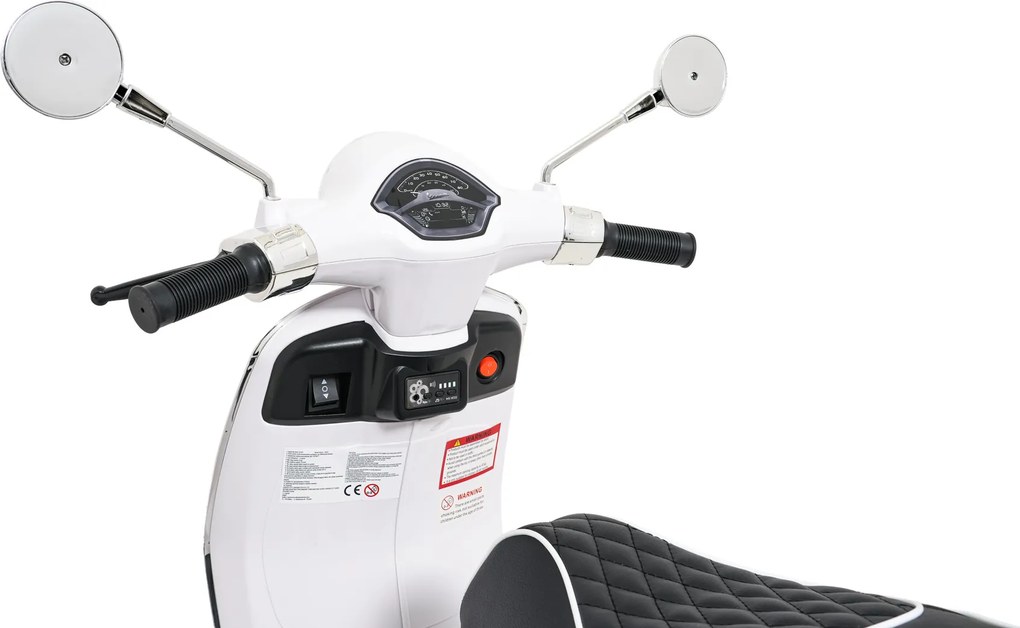Ramiz Dětský skútr Vespa ROMA bílý