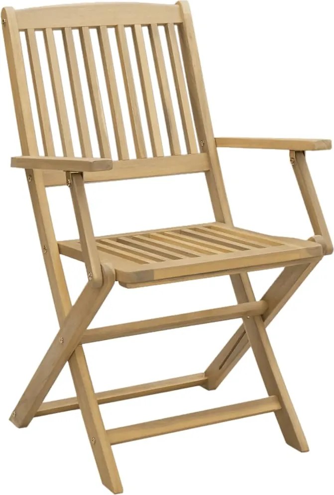 Skládací židle 6 ks 54,5x58x90 cm Masivní akácie 3214230