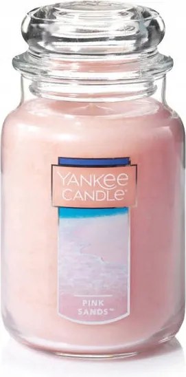 Vonná parafínová svíčka Yankee Candle Pink Sands 623 g