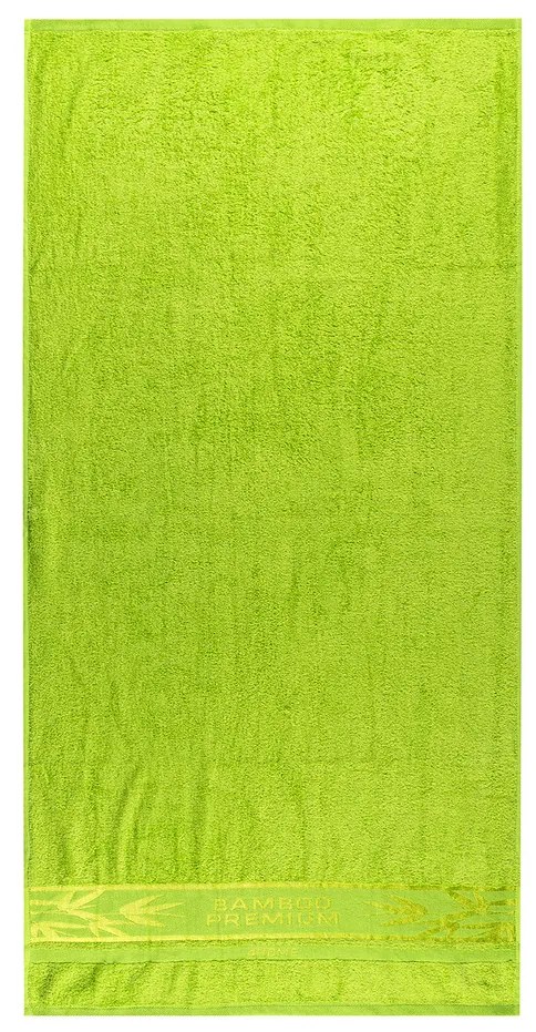 4Home Sada Bamboo Premium osuška a ručník zelená, 70 x 140 cm, 50 x 100 cm
