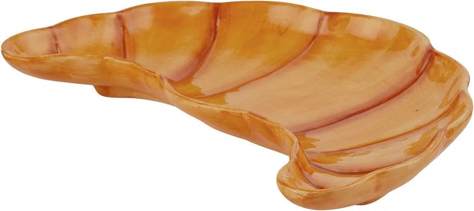 Butlers CROISSANT Dekorační talíř 23 x 16 cm - hnědá