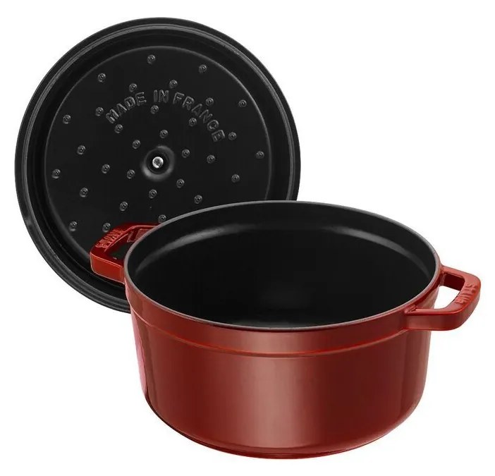 Staub Cocotte hrnec kulatý 28 cm/6,7 l grenadina, 1102887