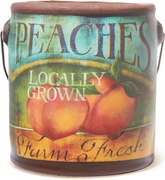 Velká svíčka Juicy Peach Farm Fresh Cheerful Candle