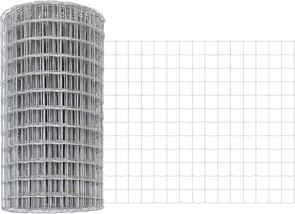 Euro plotové kotvení 10 x 0,4 m Pozinkovaná ocel Stříbrná 3350451