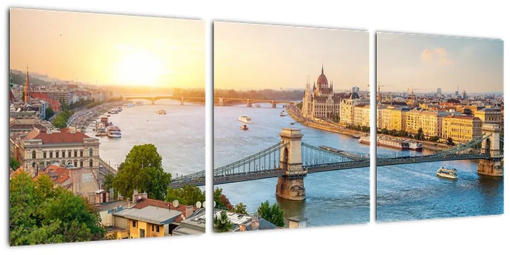 Obraz Budapešť - výhled na řeku