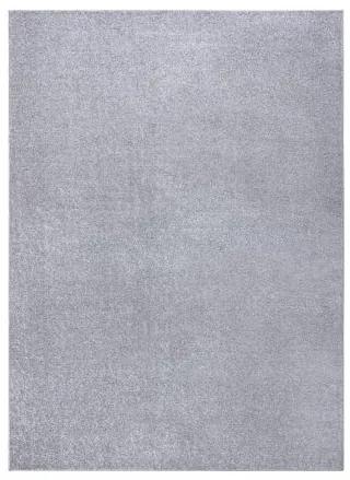 koberec, koberec metráž SANTA FE stříbrný 72 hladký, Jednotný jedno velikost 200x350 cm | krásné koberce cz