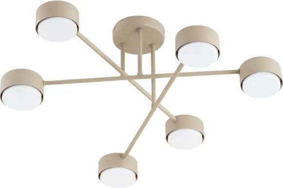 Brilagi - LED Přisazený lustr MONO 6xGX53/30W/230V béžová