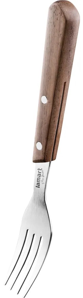 LT2062 STEAKOVÝ PŘÍBOR 8KS WALNUT LAMART