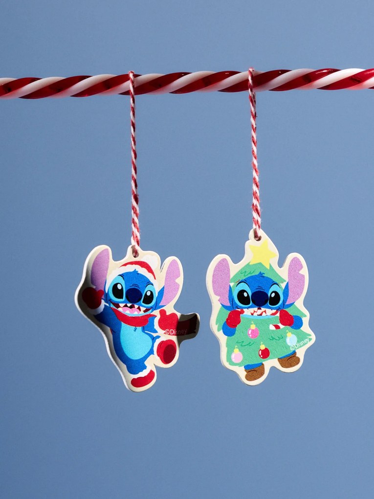Sinsay - Vánoční dekorace 6 pack Stitch - vícebarevná