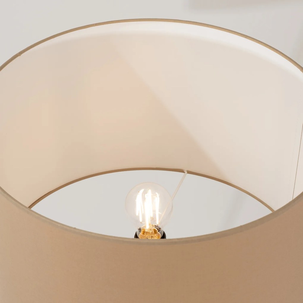Sollux Lighting Stojací lampa NEVIA béžová