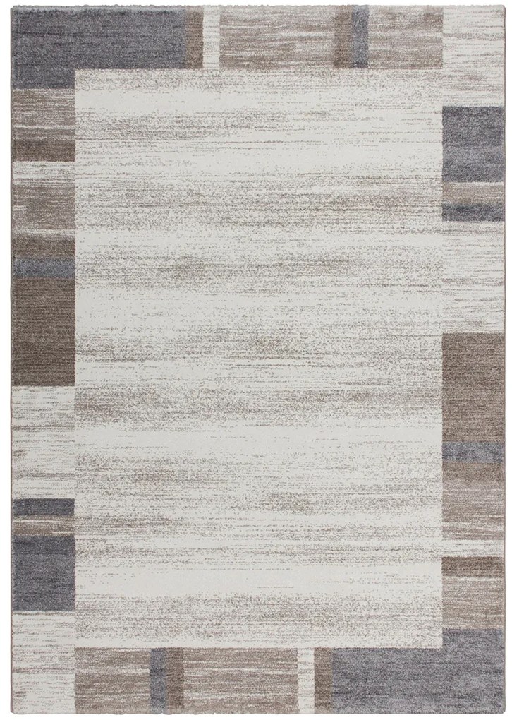 Koberce Breno Kusový koberec FEELING 500/beige-silver, Vícebarevné, 160 x 230 cm
