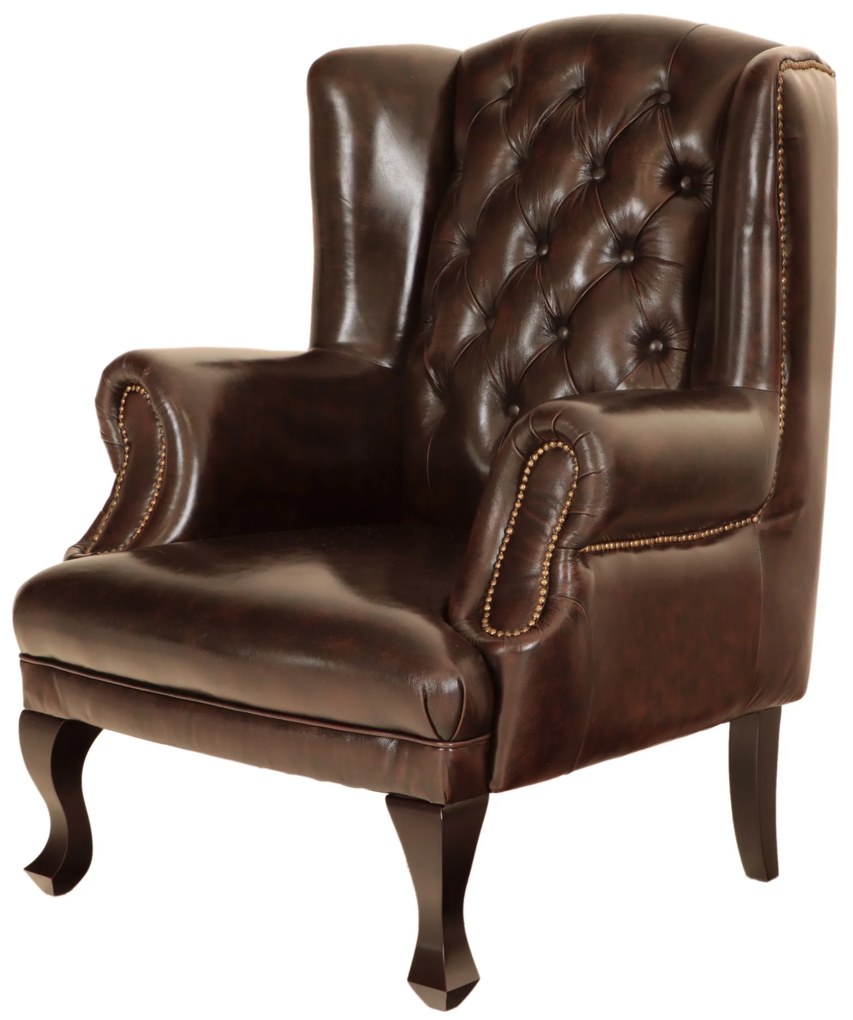 furniture-nabytek.cz - Křeslo Brusel z pravé hovězí kůže