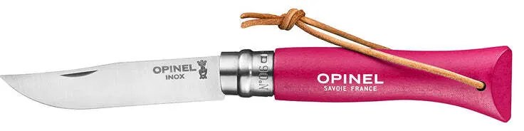 Opinel Colorama N°06 zavírací nůž 7 cm, růžová, 002201