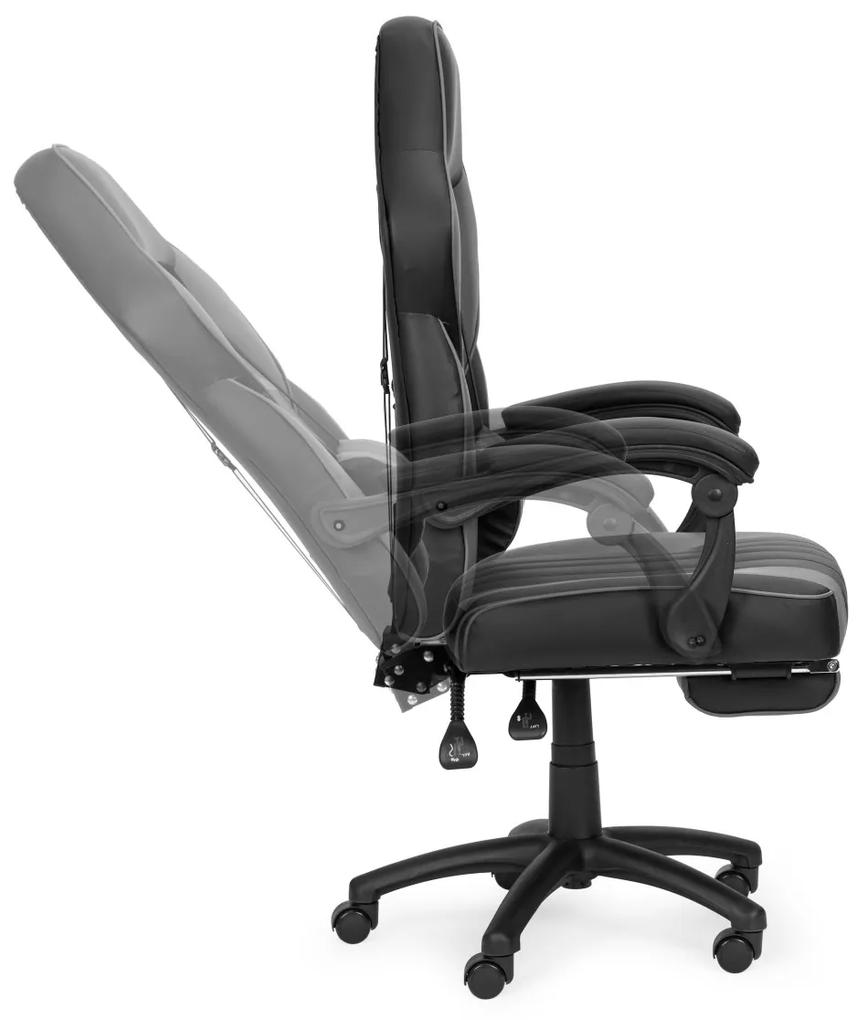 Herní židle Bioural černo-šedá
