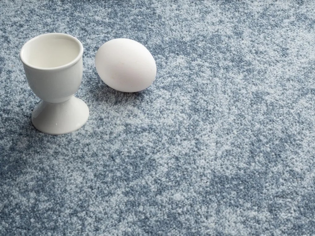 Condor Carpets, Metrážový koberec Serena 6672, na míru, šíře 5m, modrá, filc, dětský pokoj