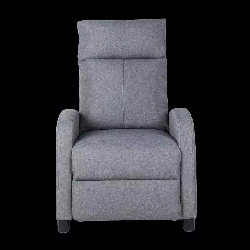 LuxuryForm DESIGN Televizní křeslo RUFO s polohováním - šedé