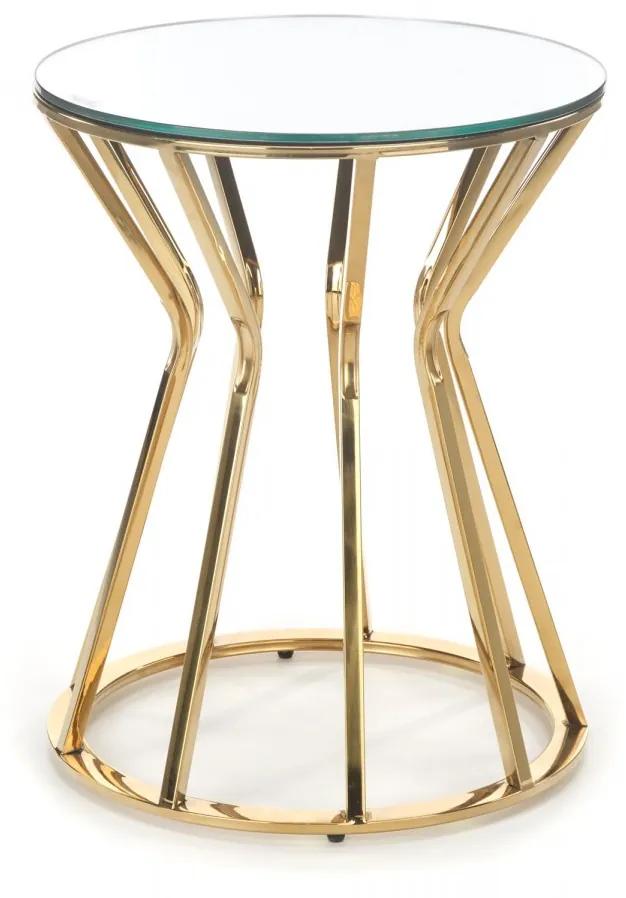 Konferenční stolek AFINA zlatý