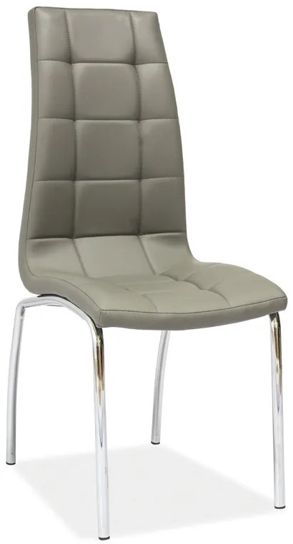 Casarredo Jídelní čalouněná židle H-104 šedá