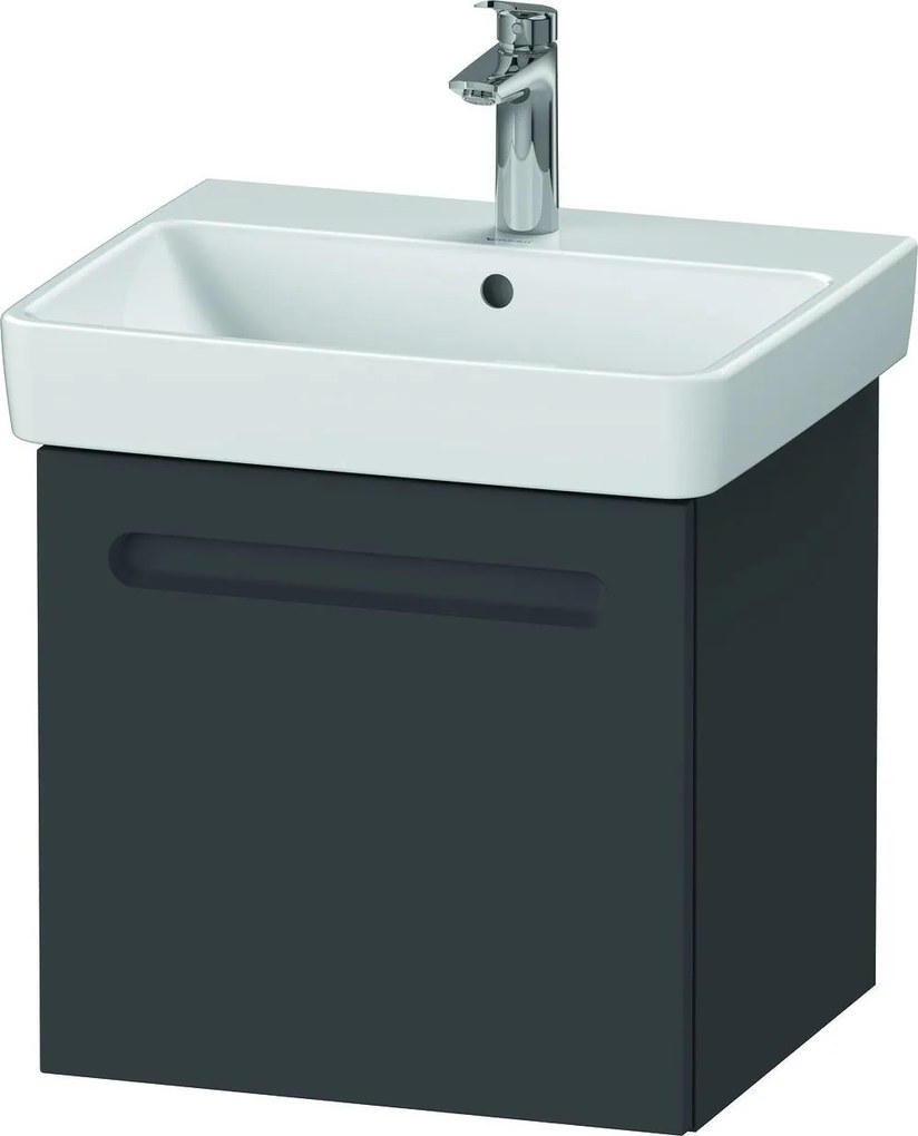 Duravit No. 1 skříňka 49x42.6x47.8 cm závěsná pod umyvadlo grafitová N14380049490000