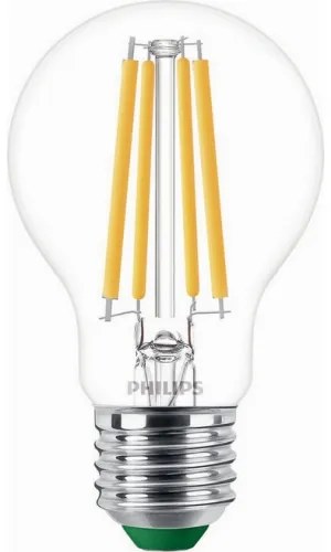 LED žárovka E27 Philips Master Filament A60 4W (60W) teplá bílá (3000K)