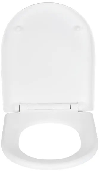 WENKO 24988100-WC sedátko EXCLUSIVE 45x36,5 cm bílá/stříbrná