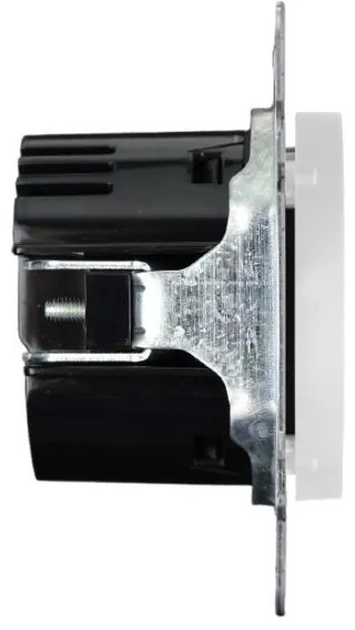 Elhard Kulatá USB A+C zásuvka Rondo 20W, bílá RD2033W