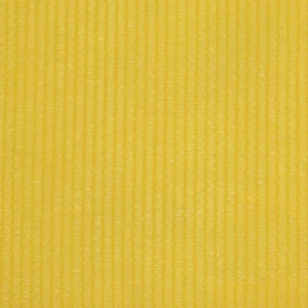 310997 vidaXL Balkonová zástěna žlutá 90 x 400 cm HDPE