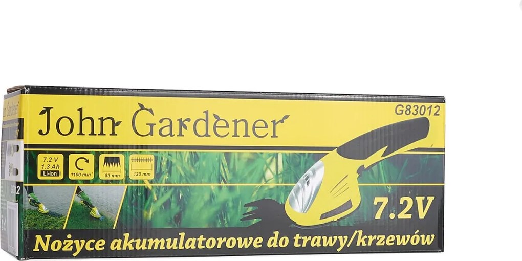 Akumulátorové nůžky na trávu/keře 7,2 V 120 mm (4)