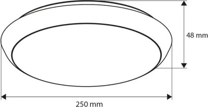 LED svítidlo McLED Calvia 18 12/15/18W CCT 3000/4000/6000K IP65 bílá/černá/stříbrná ML-411.011.42.0