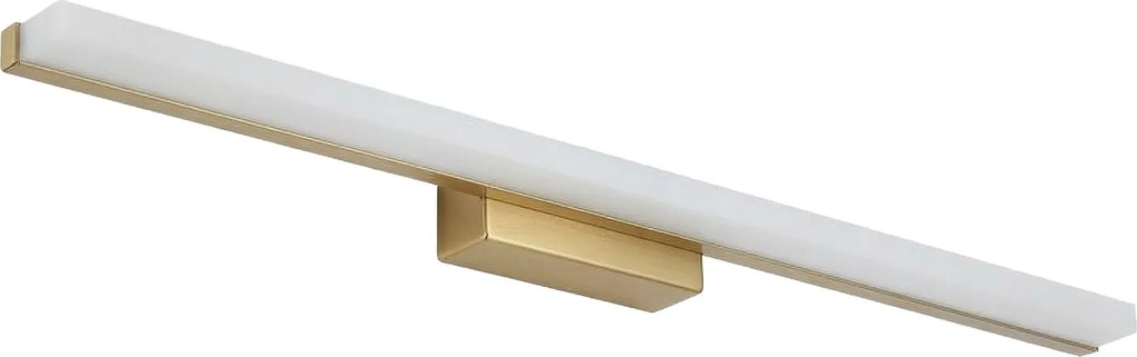 Toolight Toolight, LED nástěnné svítidlo 80cm, 13W, 4000K, 1000lm, APP1853-1W, zlatá matná, OSW-66007