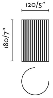 FARO 63435 - Nástěnné svítidlo TRAMA 1xE14/7W/230V bílá