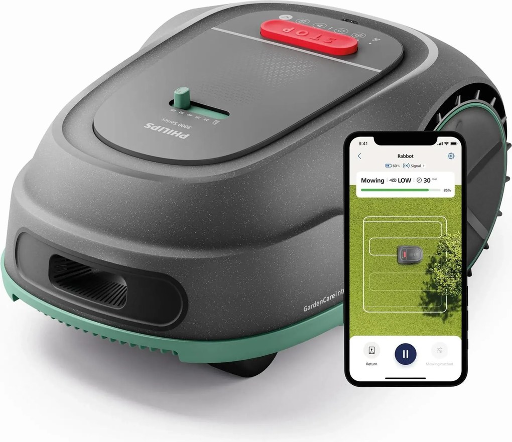 Philips Robotická sekačka na trávu, Robotická sekačka na