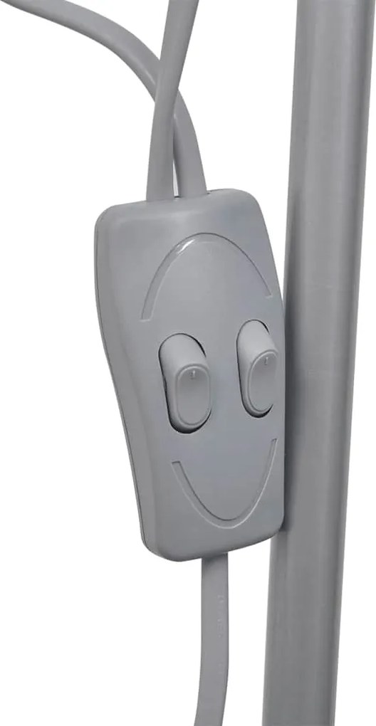 Stojací lampa šedá 242732