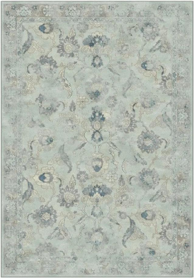 Světle modrý koberec Safavieh Serafina Vintage, 200 x 279 cm